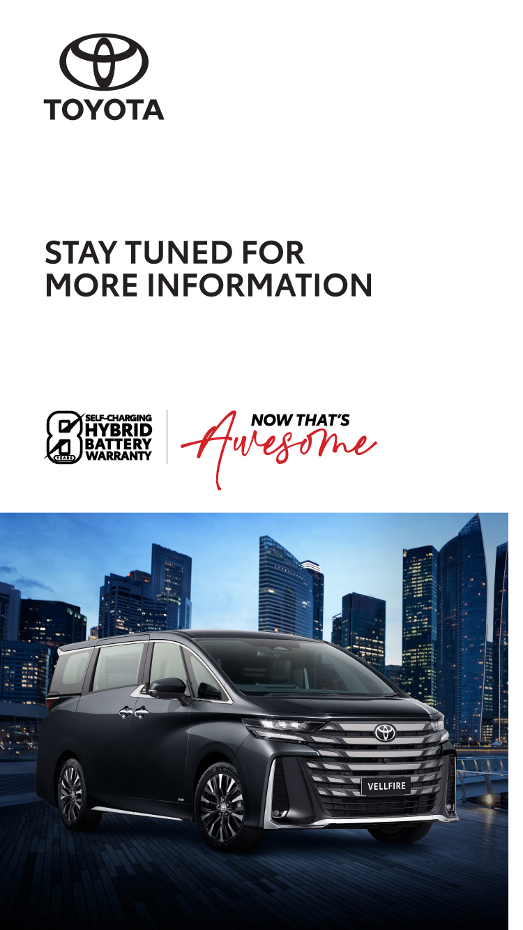 Toyota Dealer | Official Toyota Vellfire site
